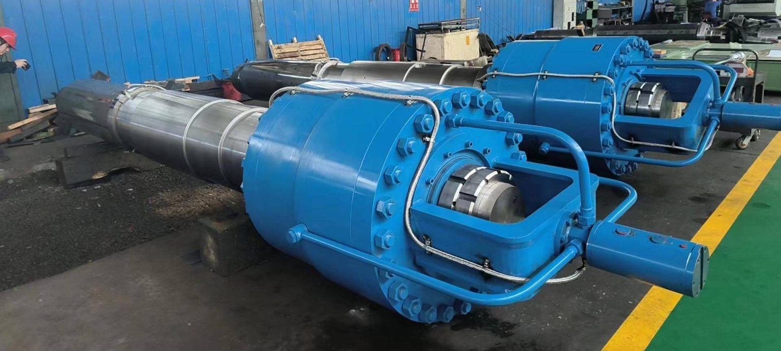 steel strip cold rolling mill tension reel mandrel assembly